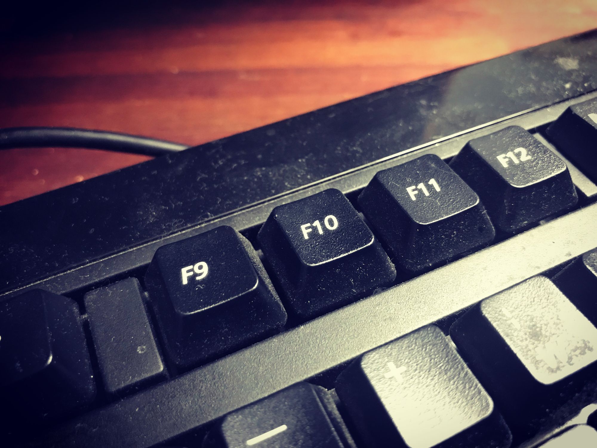 WPF - 내 앱에서 F10 키가 먹지 않을 때